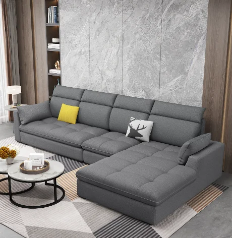 Cheap L Shaped Sofa Sets for Living Room Modern Luxury L Shape Sofa ...