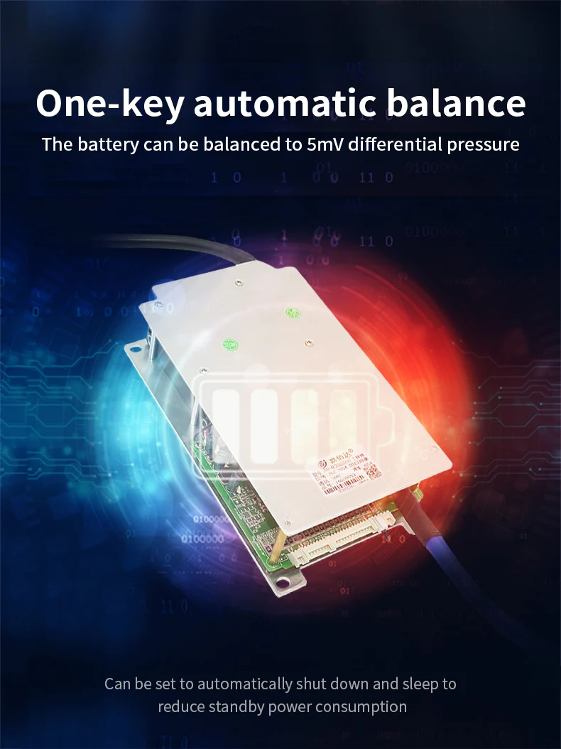 Management System Smart Bms 48v 16s 300a Lifepo4 16s Bms Protection ...