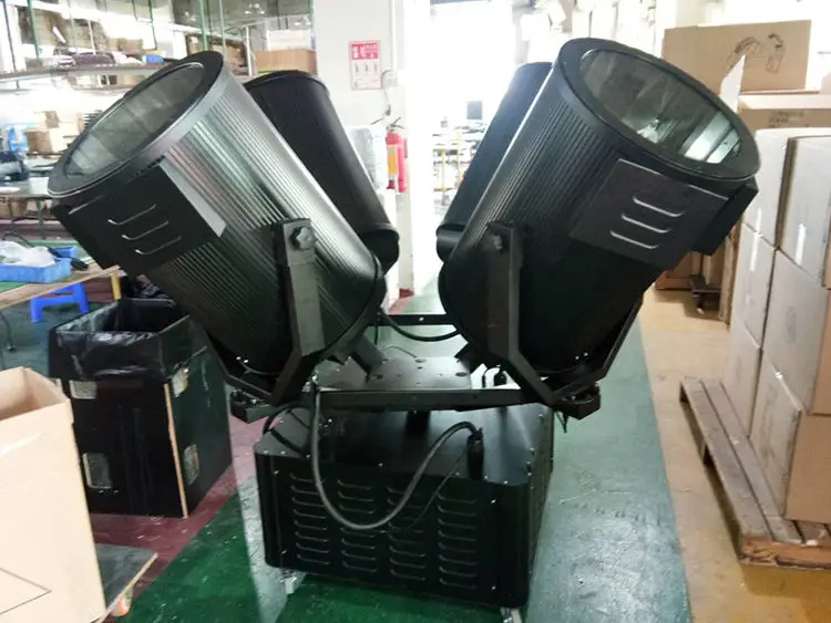 Outdoor 4x2000w 4 Heads Sky Beam Tracker 8000w Waterproof Moving Head ...