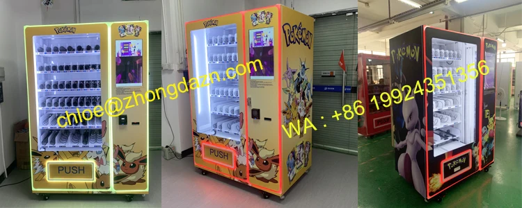 Wholesale Self Automatic Card Vending Machine for Pokemon