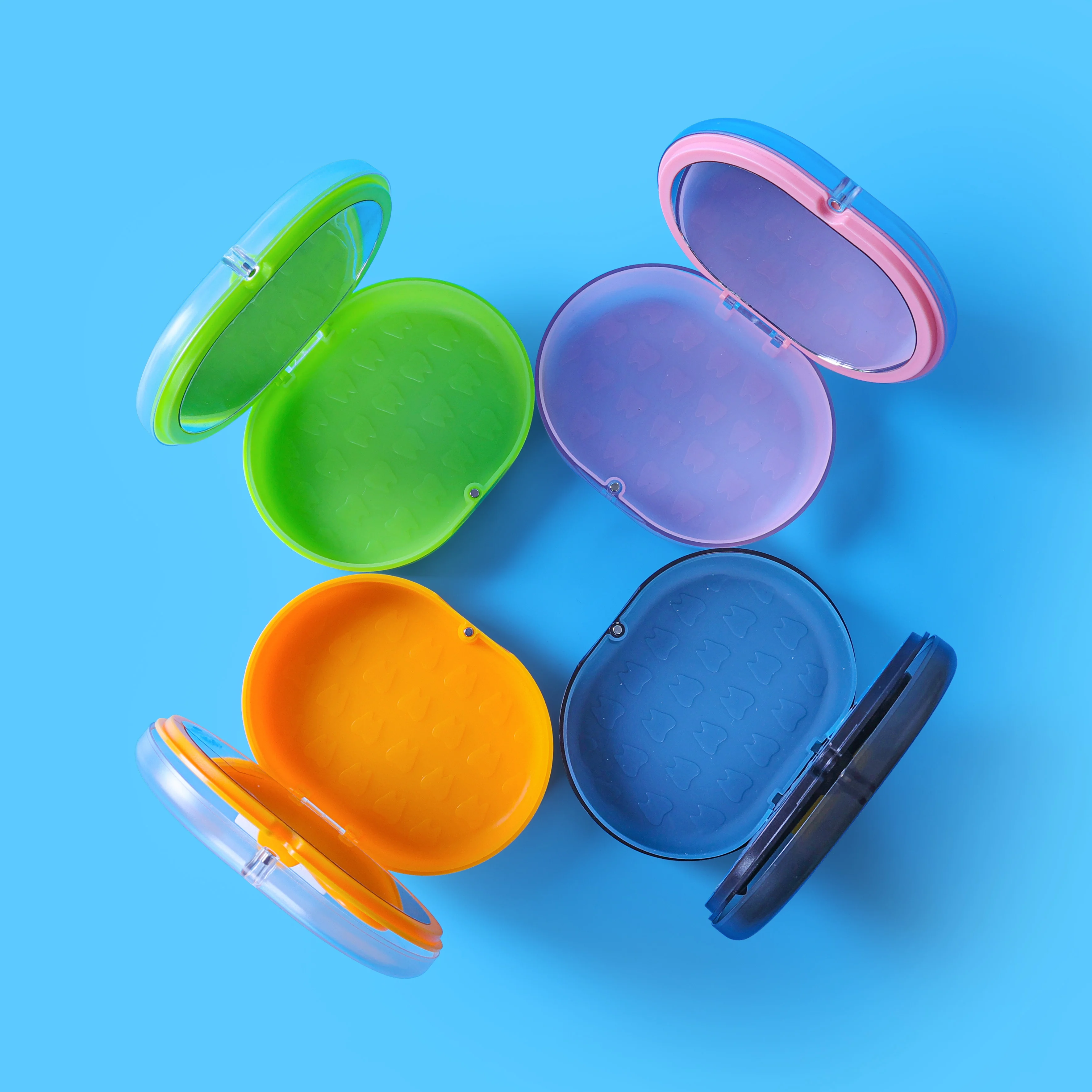 Orthodontic Aligner Retainer Case/false Tooth Box Denture Container ...