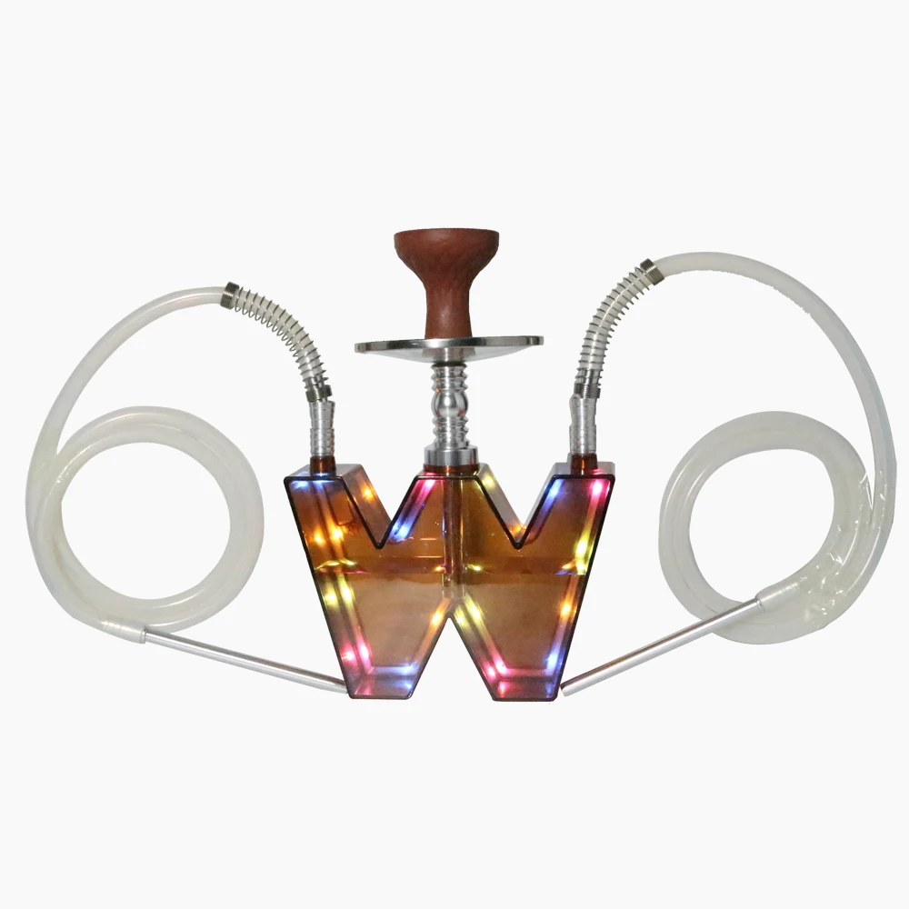 Big Smoking Complete Chicha Wholesale 2 Hose Hookah Set Nargile W ...