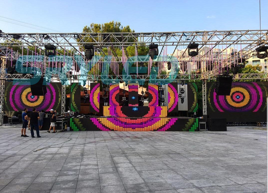 High Resolution Led Video Wall 5x3 Complete System P3.91 P4.81 Rental ...