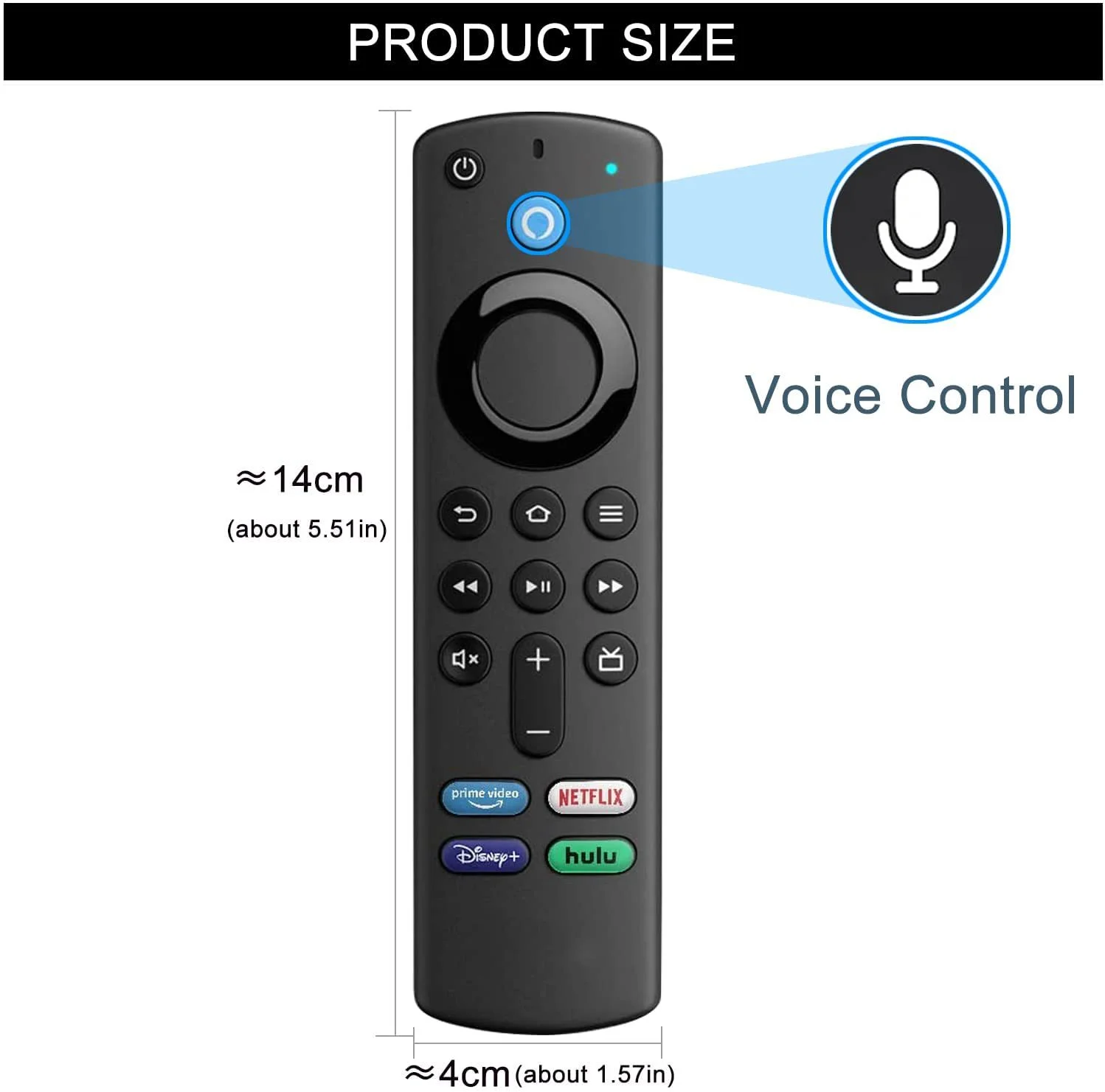 Hot Sell Voice Smart Remote Control L5b83g Tv Stick 4k Streaming Player ...
