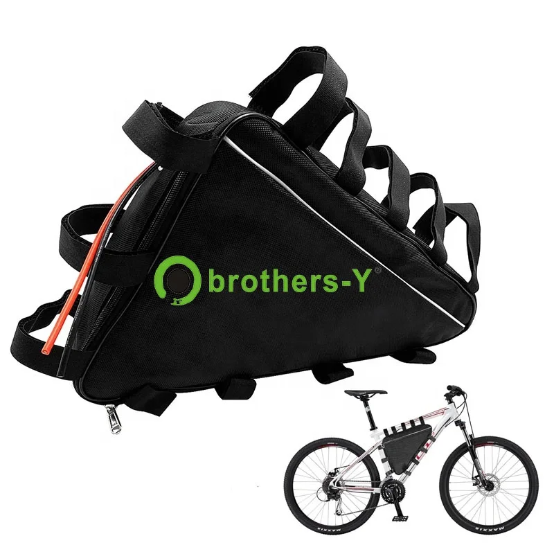 18650 Triangle Lithium Ion E-bike Battery Pack 36v 26ah For 250w To 800 ...