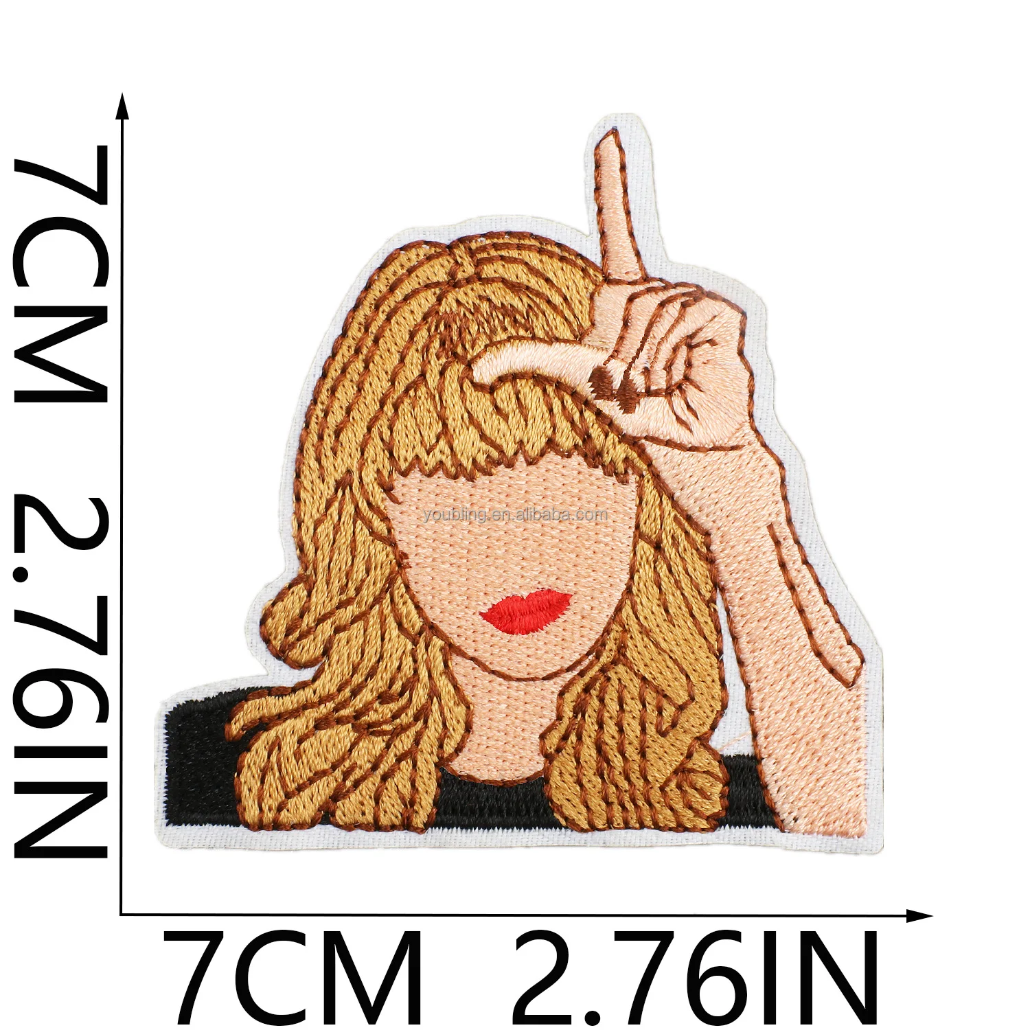 Wholesale Taylor Hat Patches - Embroidered Iron on Patches