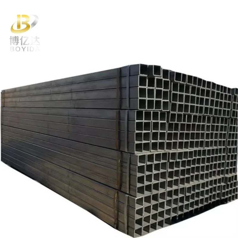 MS ERW Hollow Section Square Rectangle Round Pipe Hollow Iron Pipe ...