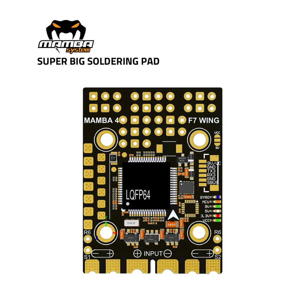 MAMBA MK4 F722 Mini Flight Control Wing for FPV Drone RC Aircraft ...
