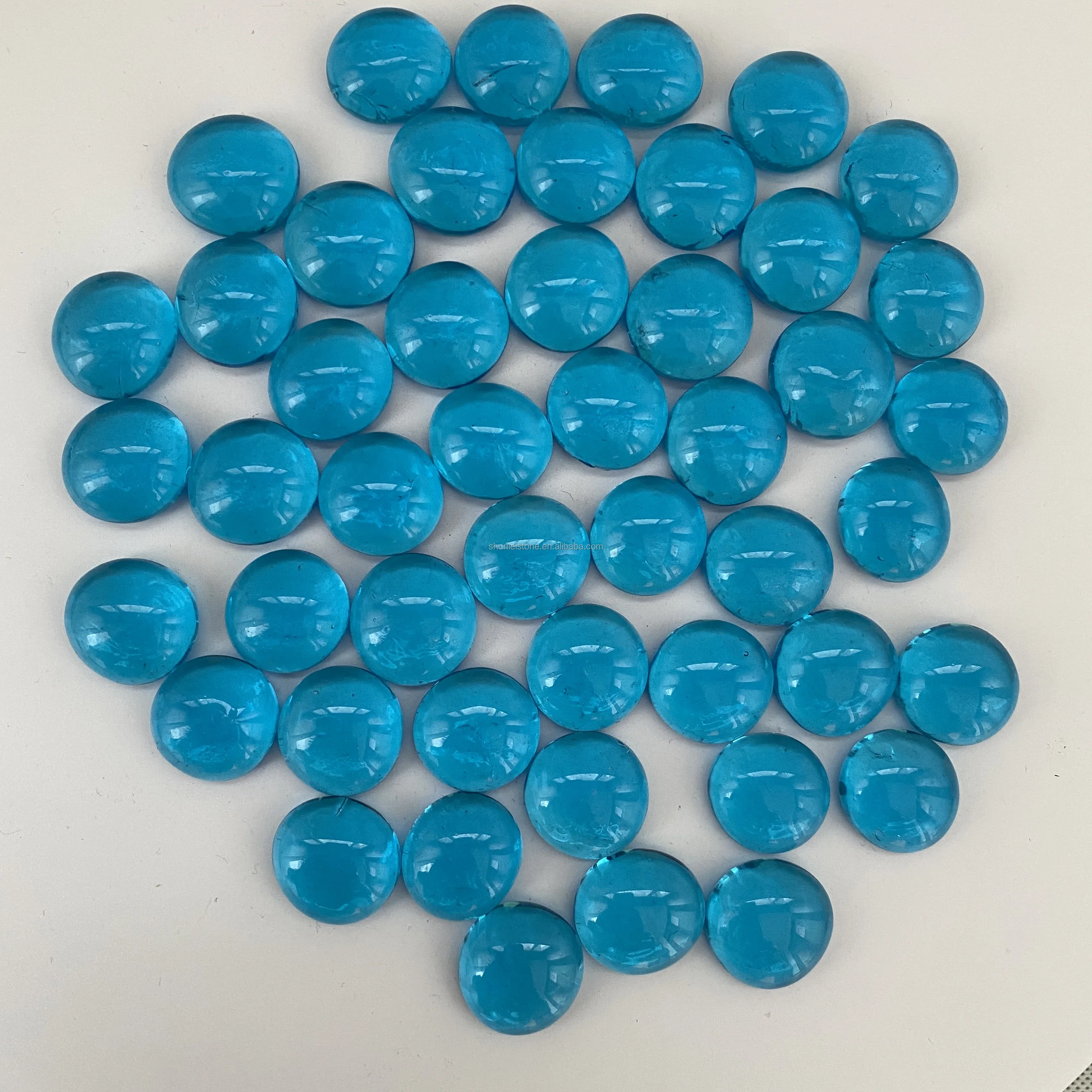 Mixed Color Landscaping Glass Cullet for Aquarium Decor