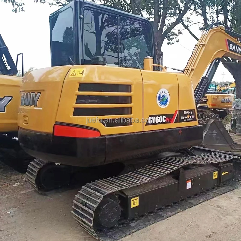 Ow-excavadora Sany Sy60c Pro,Máquina De Excavación De 60 Horas De ...