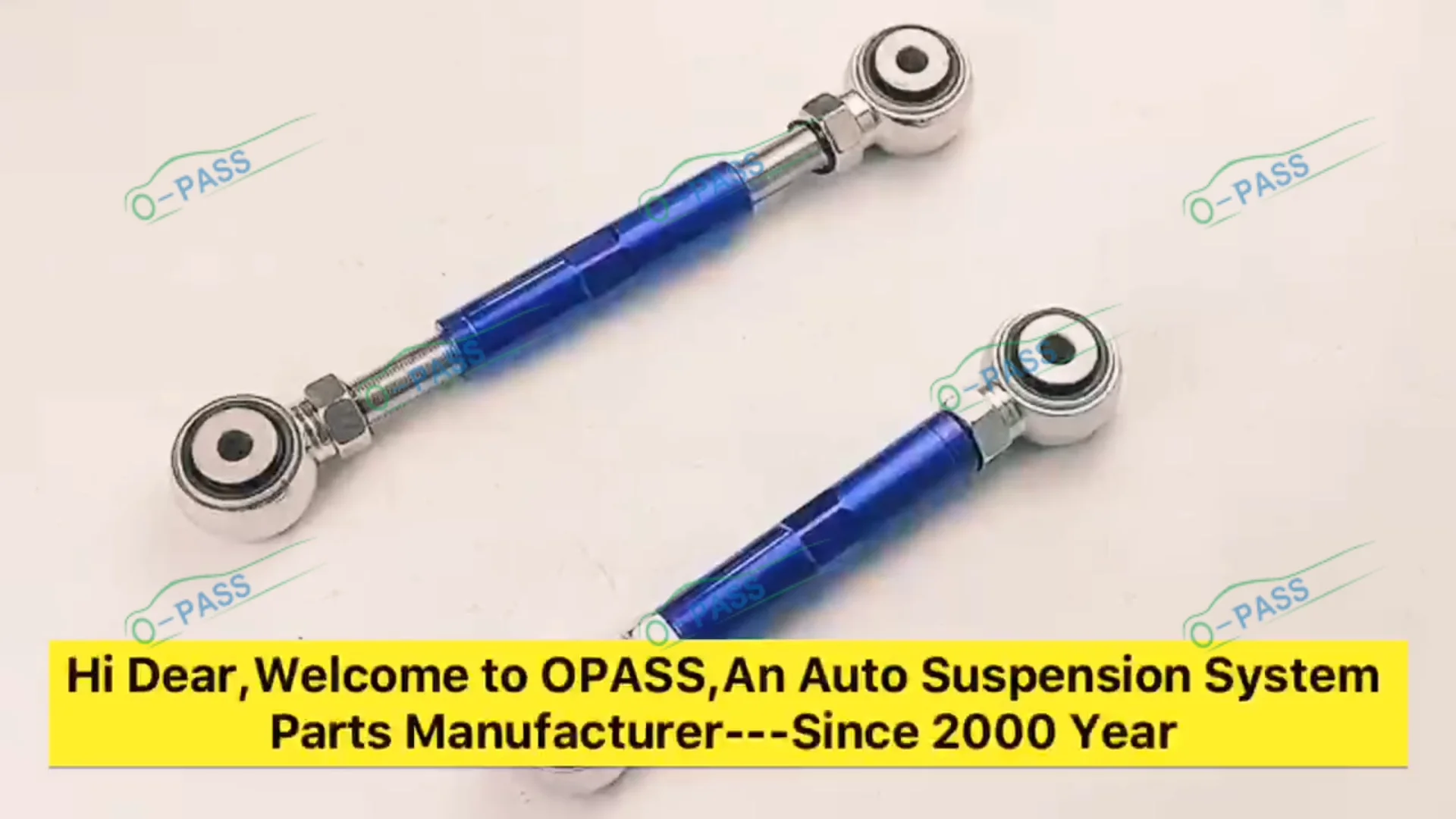 Opass Adjustable Rear Toe Control Arm For Tesla Model S & Model X ...