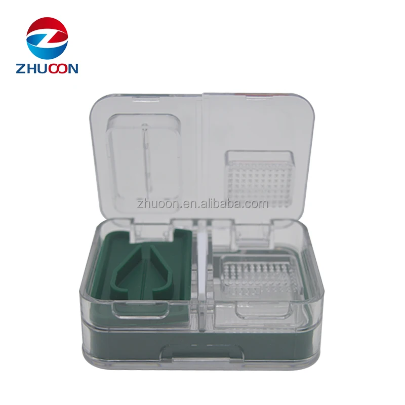 Portable Mini Bio-degradable Plastic Medicine Cutter Small Box With ...