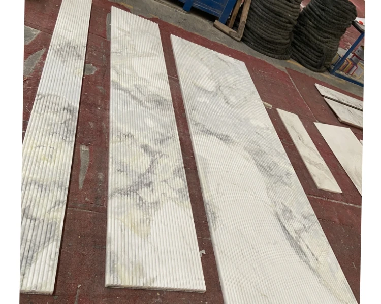 Marble Fluted Tile White Marble Fluted Marble Dover White Stone Flute ...