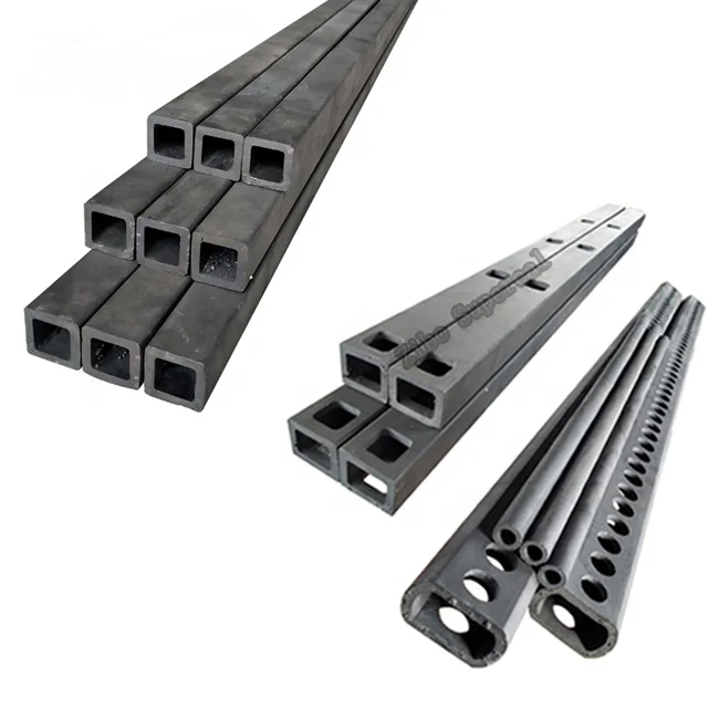 Silicon Carbide Ceramic Sic / Sisic Square Cross Beams Refractory ...