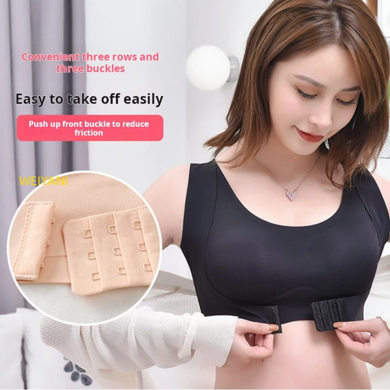 Invisible posture corrector Vest wireless push up Sports bra Orthopedic ...