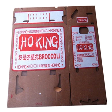 Wholesale Custom Vegetables Waterproof Cardboard Boxes Wax Corrugated ...