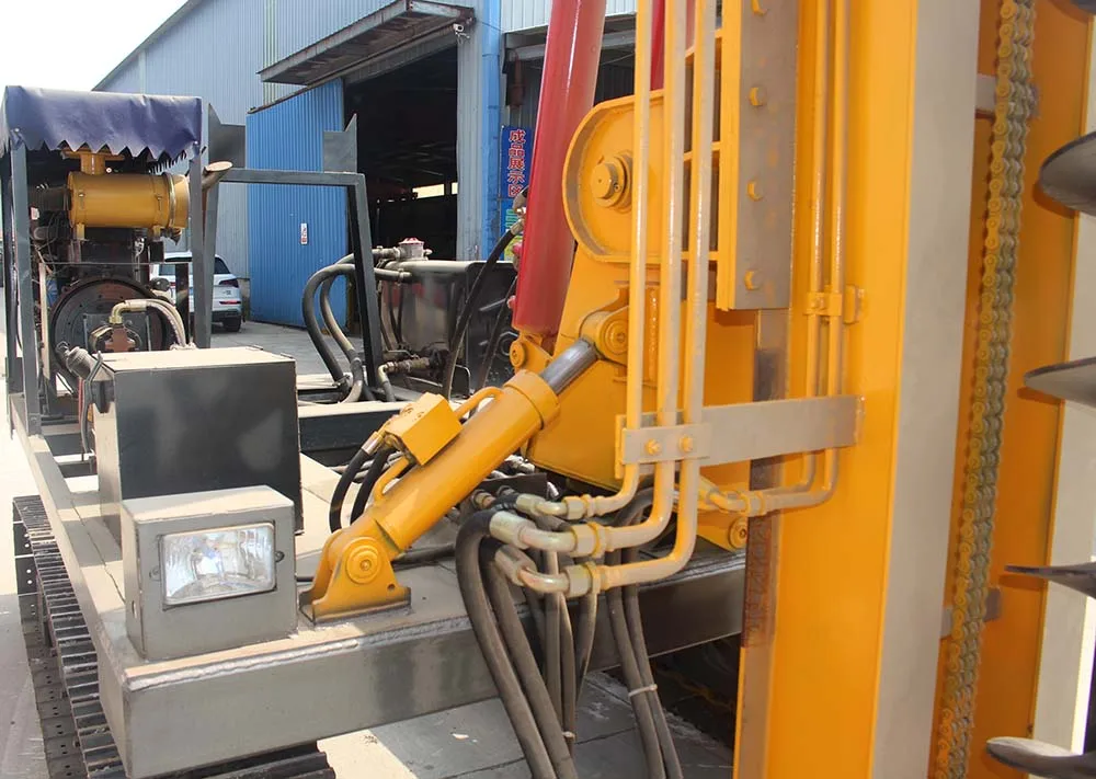 Hydraulic Pile Driving Machine With Rotary Head - Buy Pile Driving ...