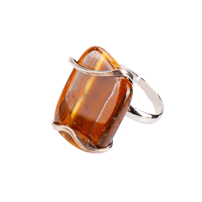 Big Colorful Stone Ring Wholesale Vintage New Designs Fashionable Large ...