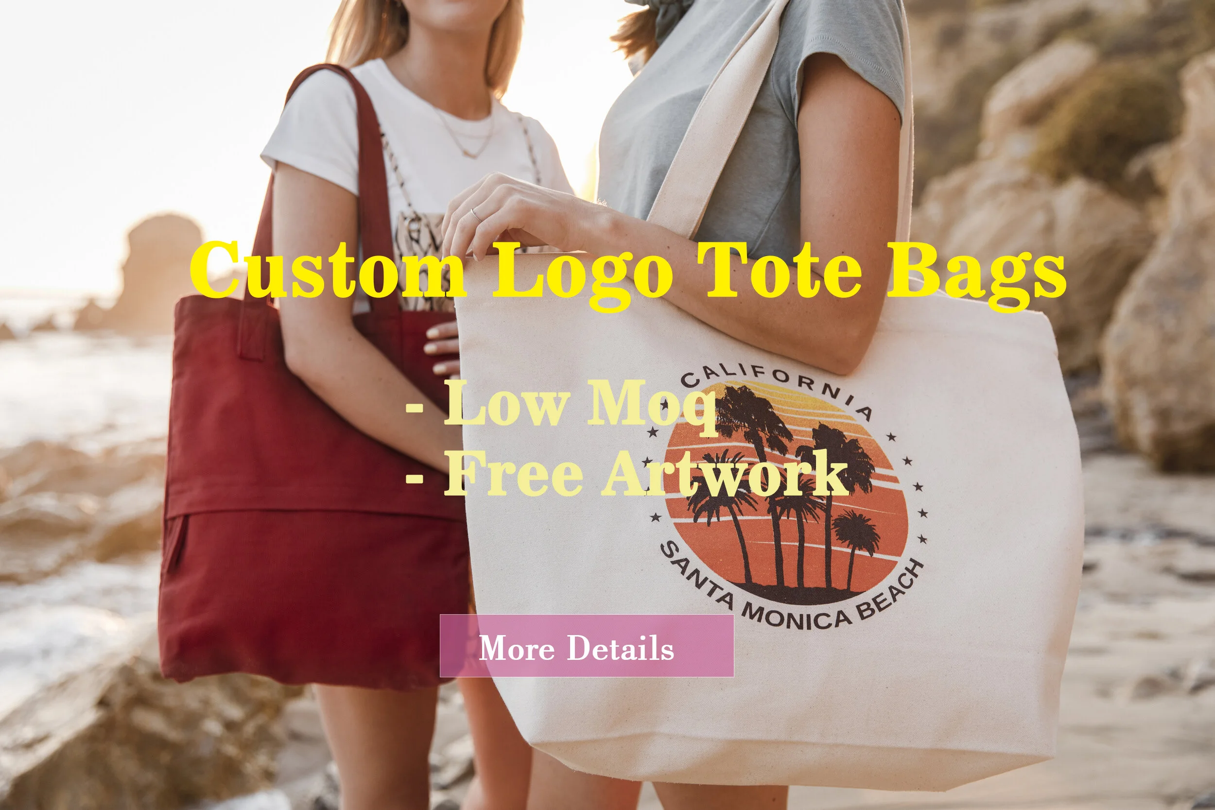 Promotional Tote Bag Canvas Cheap Cotton Tote Bag Eco-friendly Women'S ...