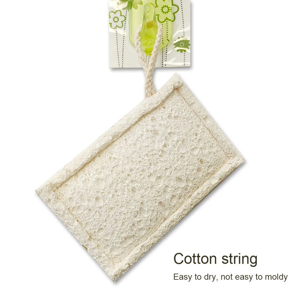 Eco Friendly Biodegradable Washing Dishes Sponge Cleaning Wood Pulp ...