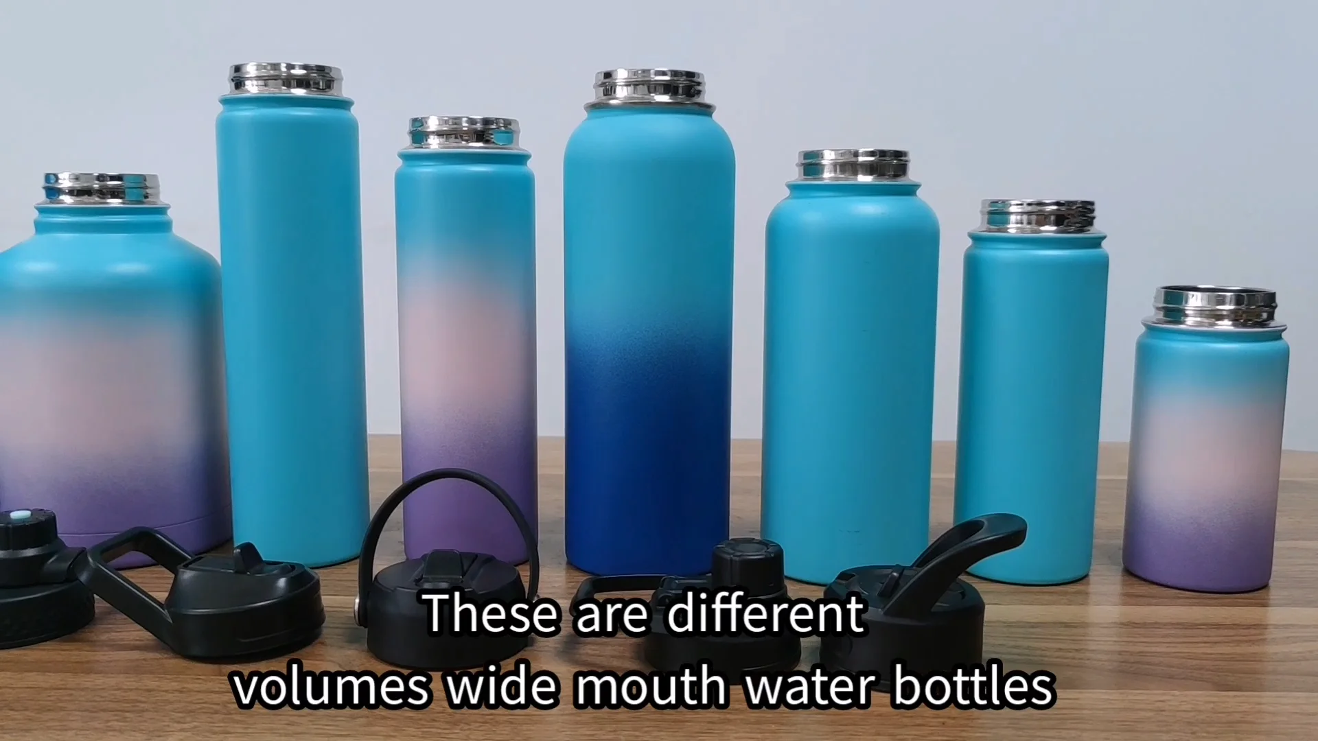 Outdoor 50oz 64 Oz 80oz 128oz Wide Mouth Stainless Steel Insulated ...