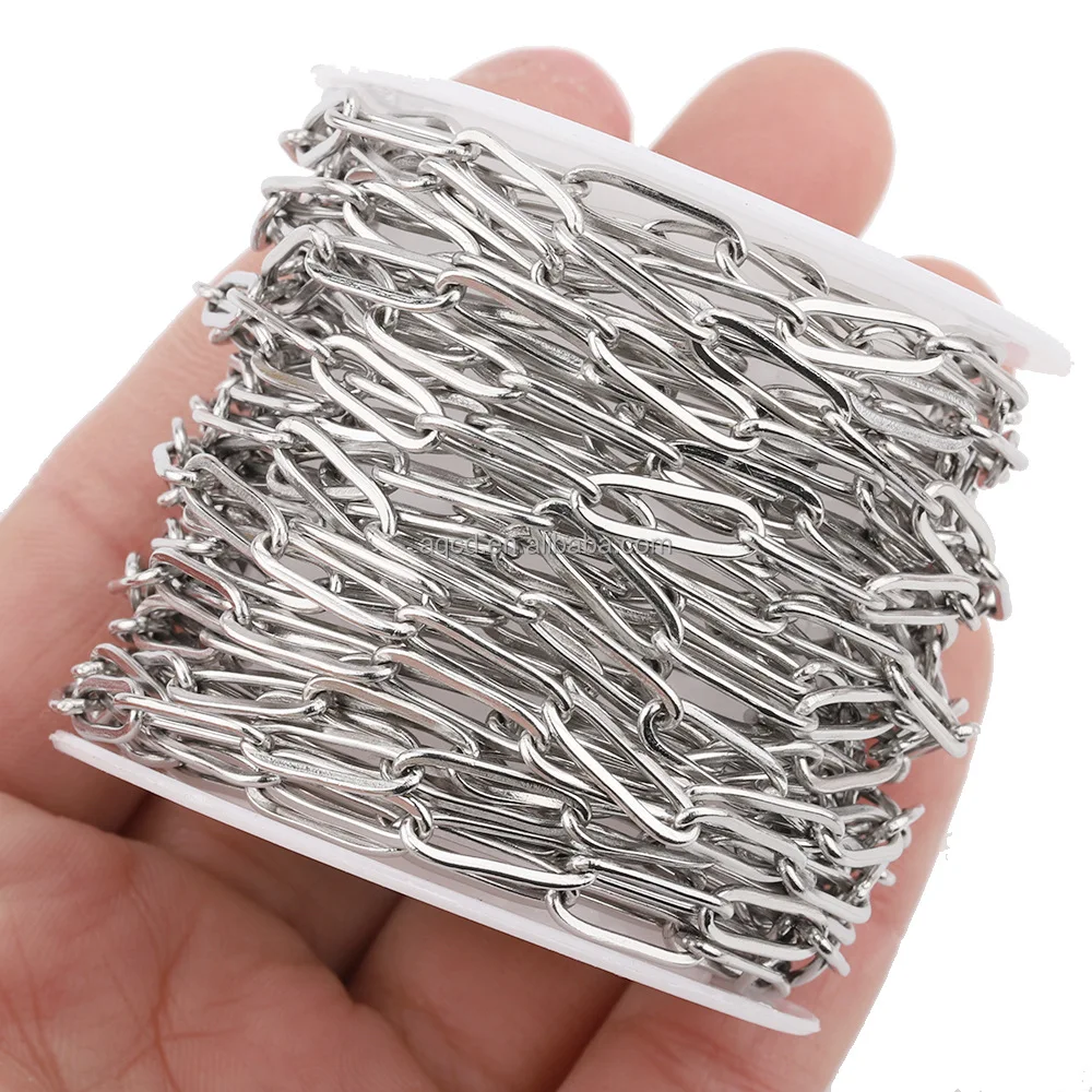 Custom 14k 18k Gold Silver Stainless Steel Chain Diy Customized ...