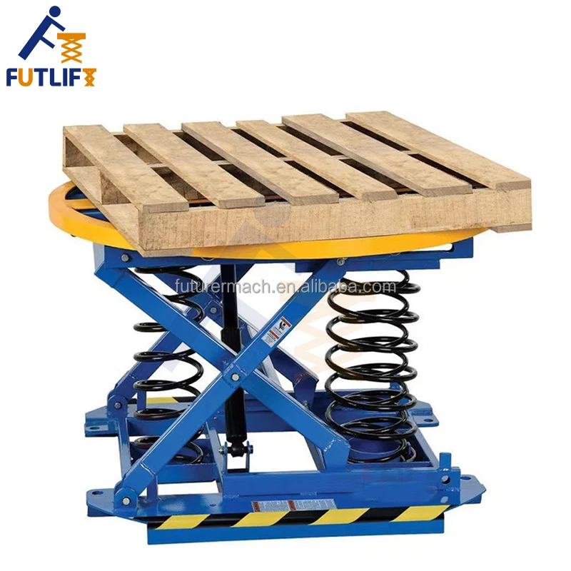 2000kg Scissor Lift Table Pallet Lifting Equipment Positioner - Buy ...