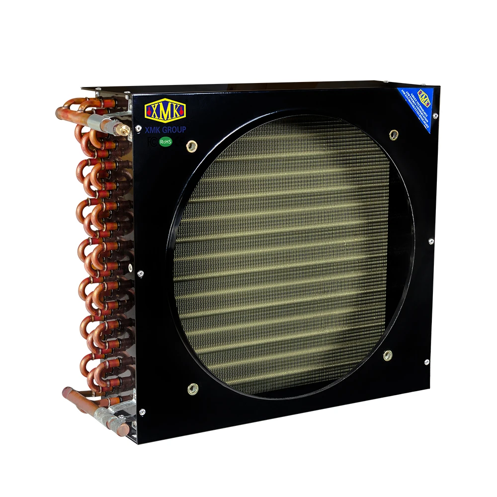 1/2 3/4 1HP Evaporator Condenser Copper Cooling Fins for Cold Room ...