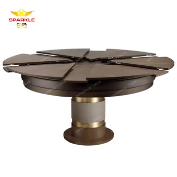 Fletcher Capstan Extendable Dining Table Solid Wood Table For Home ...