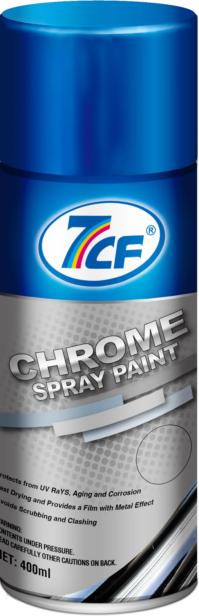 7CF Shiny Gold Spray Paint for Auto - Versatile & Durable