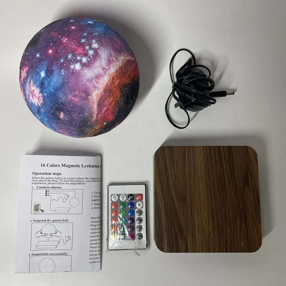Floating Lamp Magnetic Levitating Lamp Galaxy-Lamp Night Lights