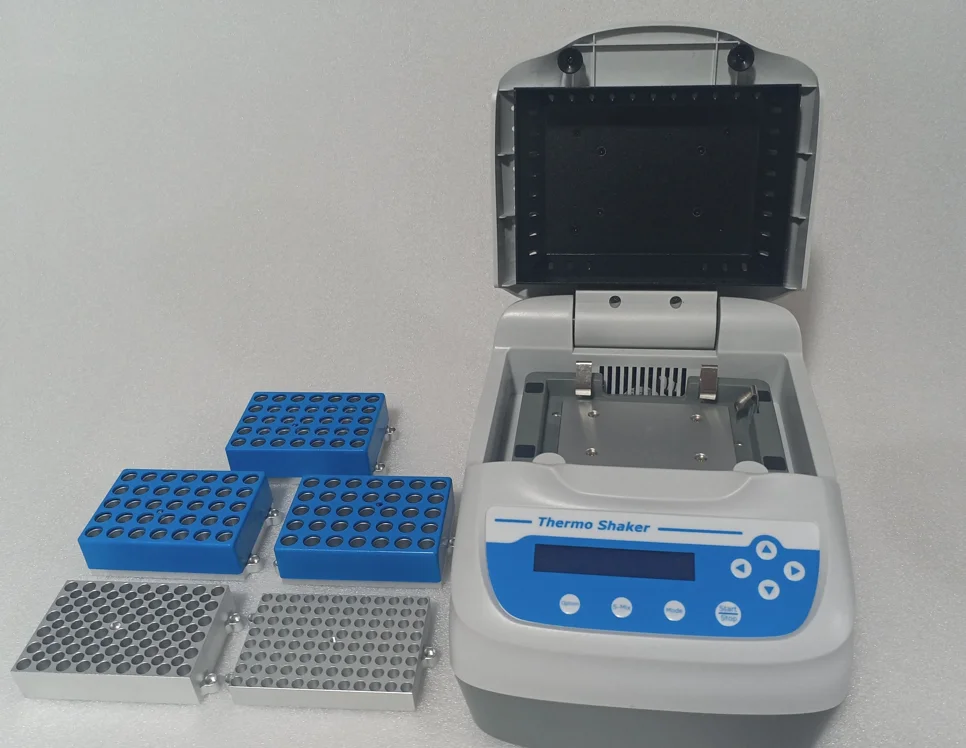 Elisa Centrifuge Tube Block Incubator Thermo Shaker With Heating Lid ...