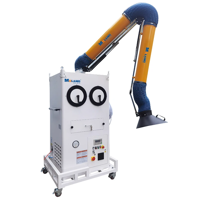 Mobile Welding Fume Extractor Dust Collector For Fume And Dust ...