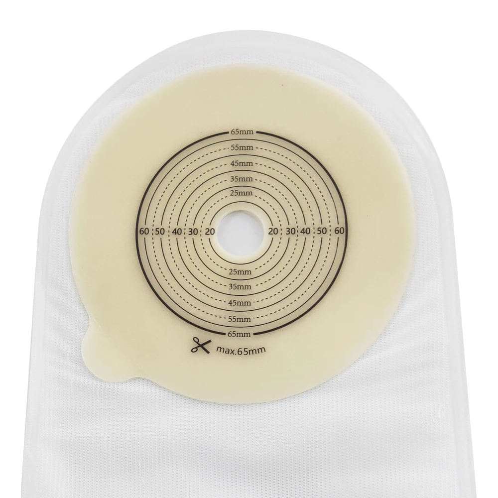 Einteiliges Stomasystem - Transparent Max Cut 65mm Bag