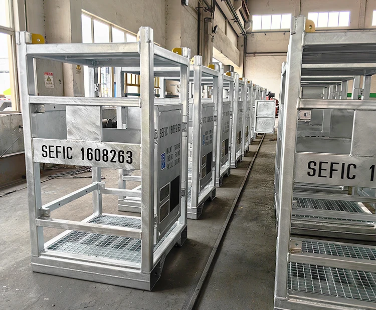 4x4 16 Units Industrial Gas Cylinder Rack - DNV Offshore