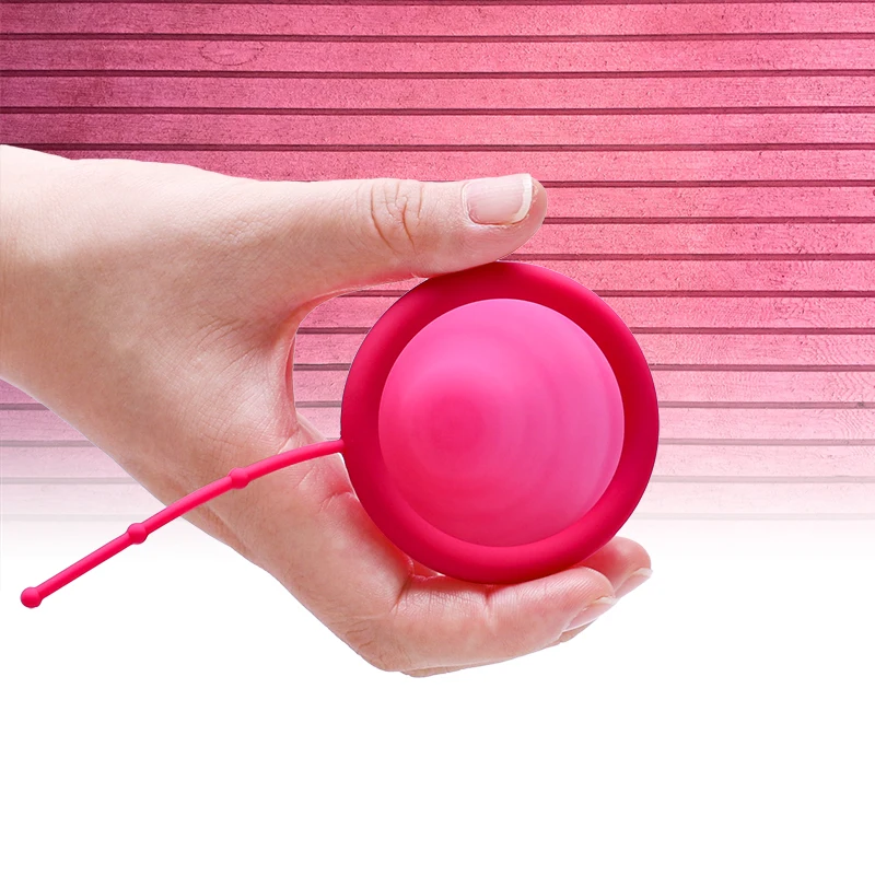 Reusable Newest Menstrual Disco Women Period Menstrual Disc With String ...