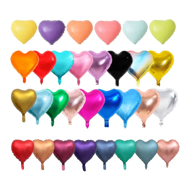 Mtf 18 Inches Heart Balloons Accessories For Celebration Graduation ...