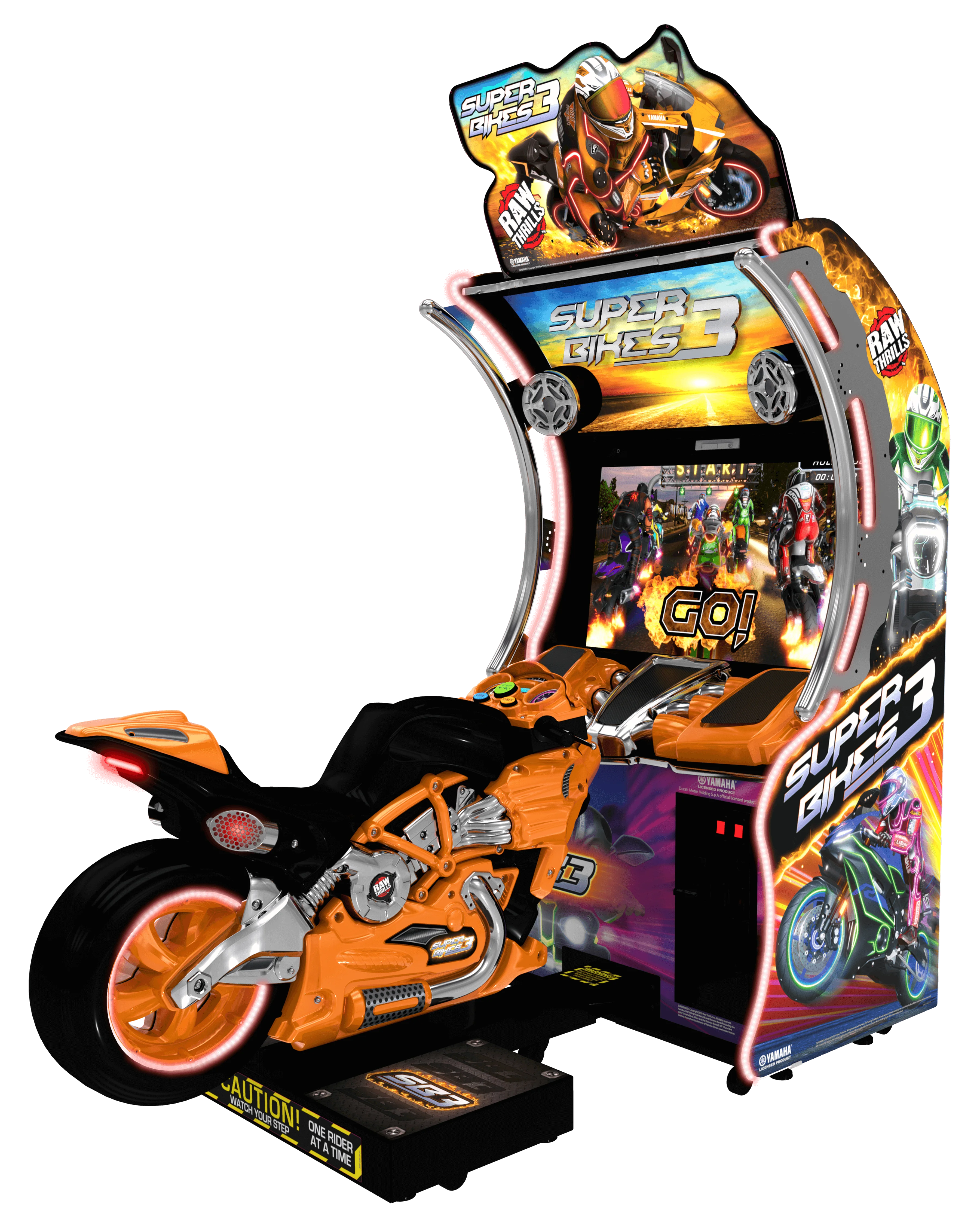 47 Inch LCD Super Bike 3 Arcade Simulator Motor Games SB3
