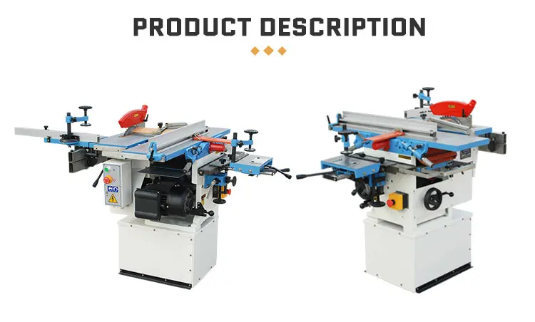 Multifunctional Woodworking Machine 250mm Cutting & Milling Machine - OEM