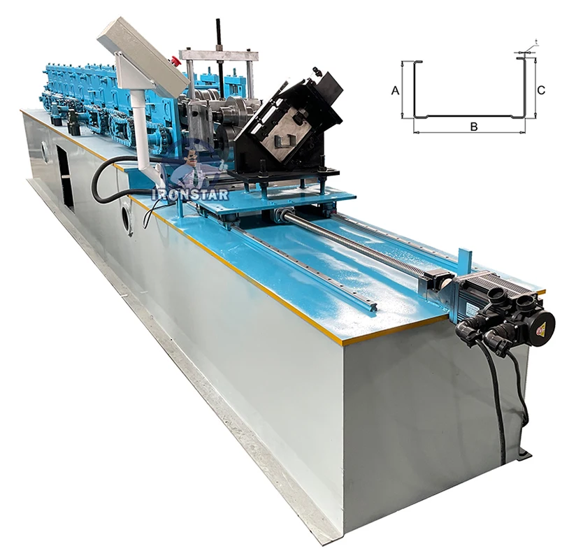 Best C Channel Roll Forming C Channel Forming Machine C Profile Machine ...