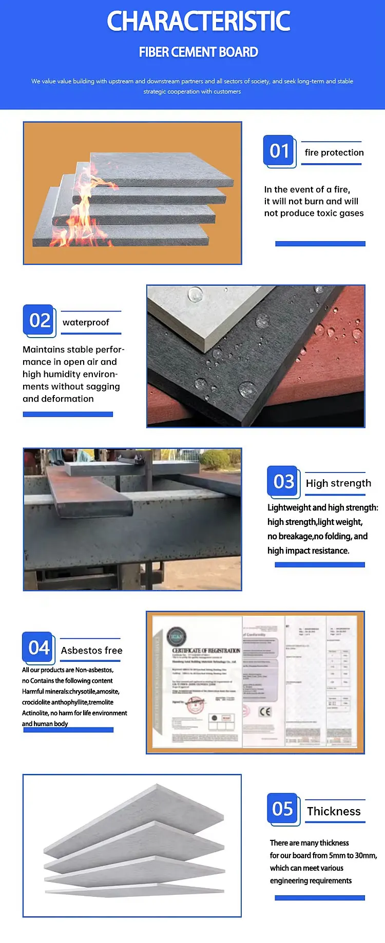 Ameston Cement Board Panels - Durable Fiber Cement Solutions