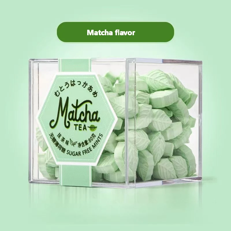 High Quality Gum 80g Fresh Matcha Mint Gum Food Snacks Wholesale Exotic ...