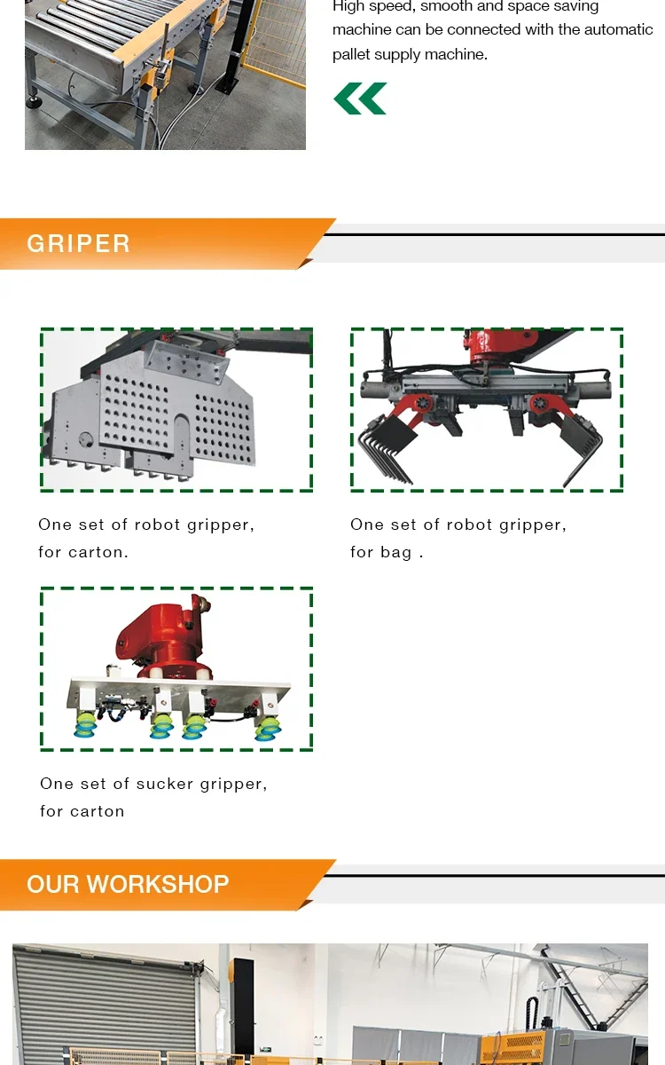 Automatic Palletising Machine by UCPACK - Efficient & Reliable