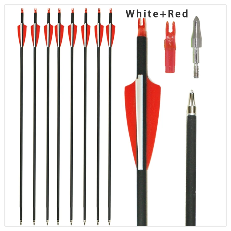 Musen 30 Inch Spine 500 Carbon Arrows - Precision & Durability