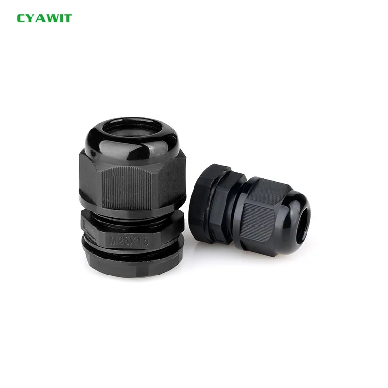 Metric Thread Nylon Electrical Cable Gland Full Size PG M G NPT IP68 ...