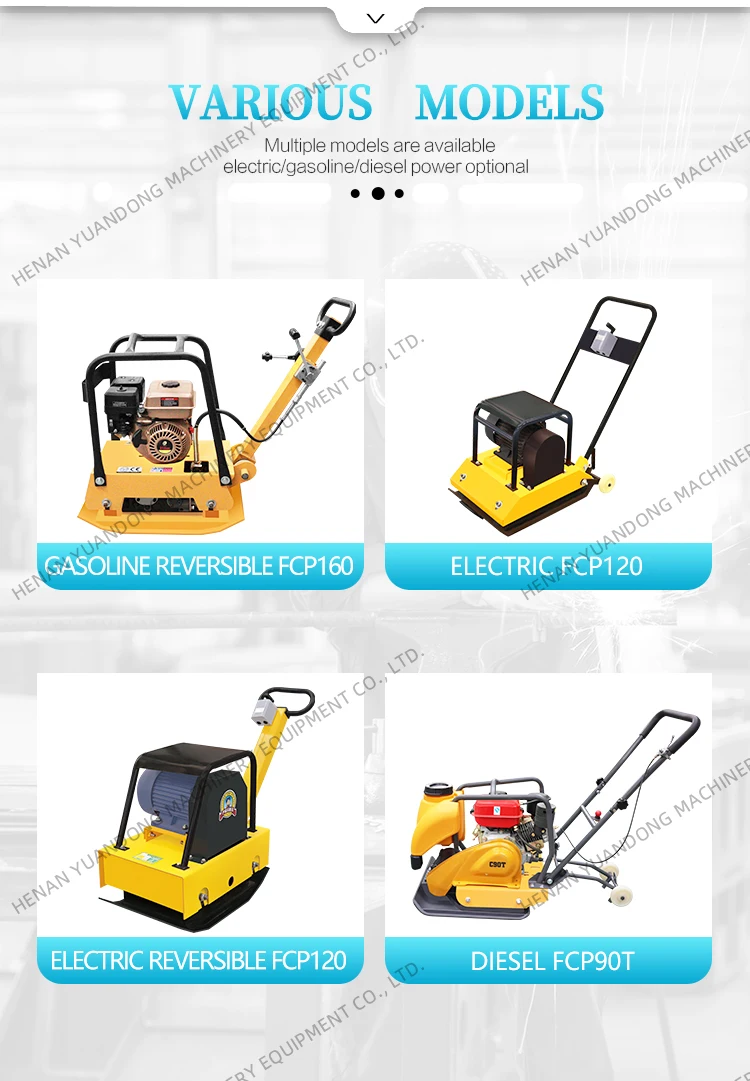 Soil Plate Compactor Machine - High Efficiency & Durability