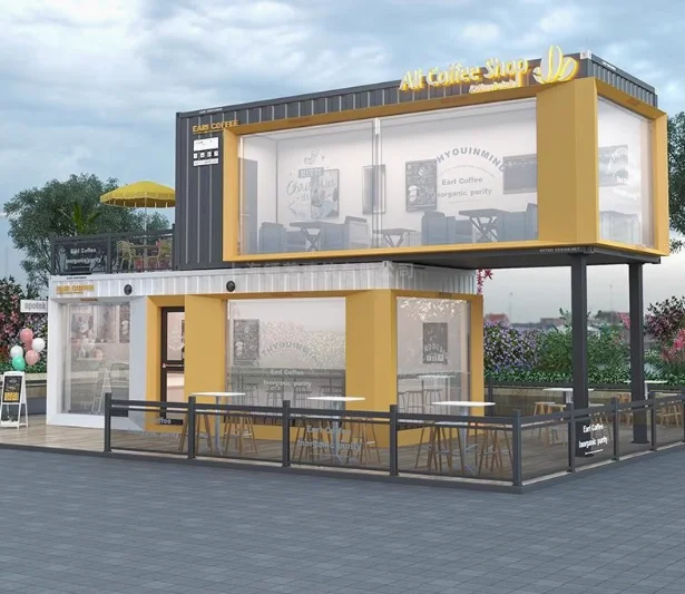 Prefabricated Temporary Shop - Creative Kiosk Solutions