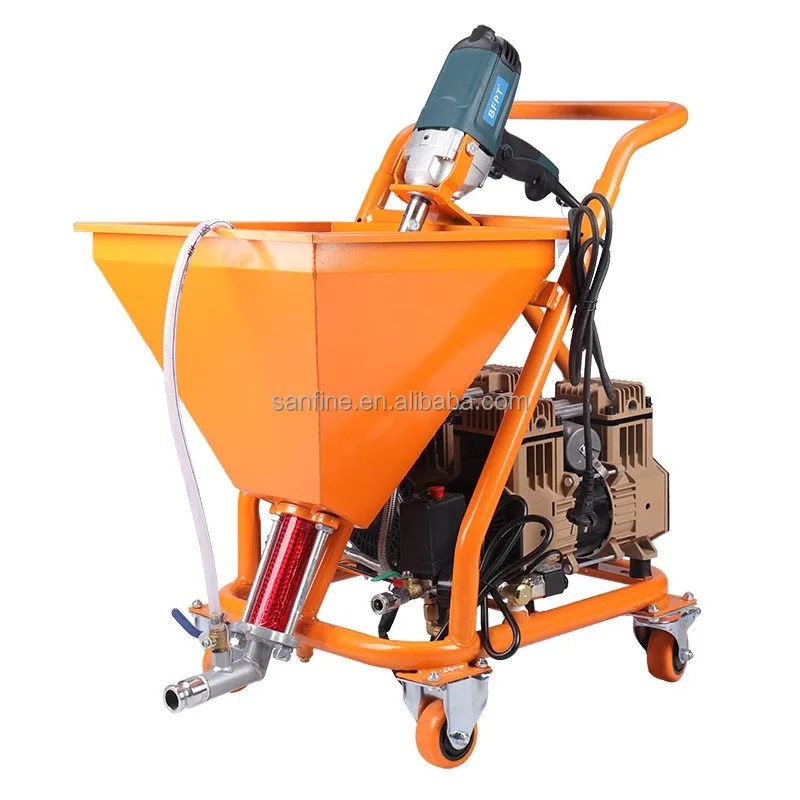 Multifunctional Waterproof Putty Spraying Machine by Sanfine