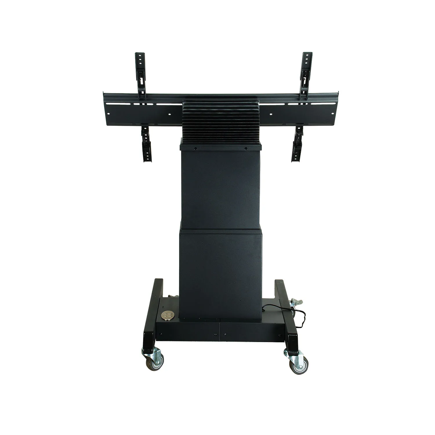 Motorized TV Stand with Touch Screen Trolley - 120kgs Capacity