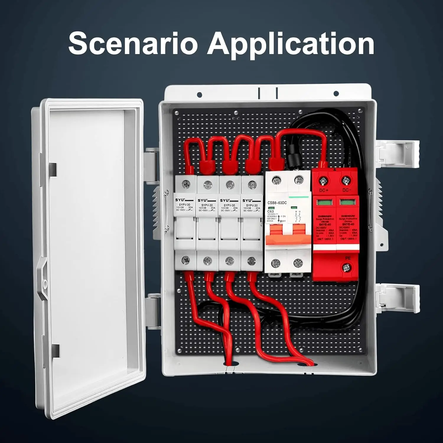 Custom Waterproof Vented Outdoor Electric Box - IP67 Enclosure